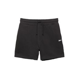 Pull&Bear Pull&Bear Shorts 'STWD' Herren Gr&ouml;&szlig;e 34 schwarz / wei&szlig;