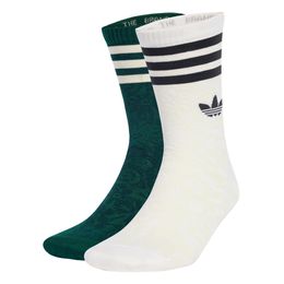 adidas originals Socken 'X Liberty London' Damen Gr&ouml;&szlig;e 31/33 hellbeige / dunkelgr&uuml;n / schwarz / wei&szlig;