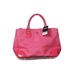 Tory Burch Handtasche gross Leder Damen Gr&ouml;&szlig;e One Size Second Hand pink