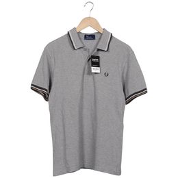Fred Perry Poloshirt Herren Gr&ouml;&szlig;e S Second Hand grau
