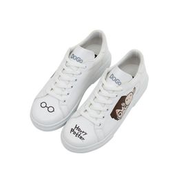 Sneaker DOGO "Ace Low-Top Sneaker Life Goes On Damen Sneaker, Ace Low-Top", Damen, Gr. 40, Normalschaft, wei&szlig; (wei&szlig;, beige), Lederimitat, Schuhe Sneaker, Handgefertigt