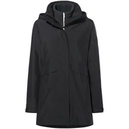 Vaude Idris IV 3in1 Damen Parka schwarz 40 - Damenjacken