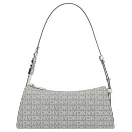 DKNY Schultertasche 'Avril' Damen Größe One Size grau / weiß