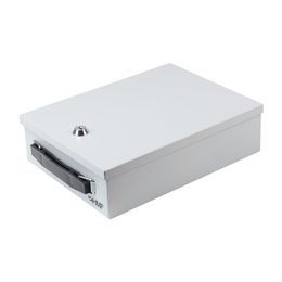 HMF 140-07 Dokumentenkassette, DIN A5, 27 x 20,5 x 8 cm, Lichtgrau