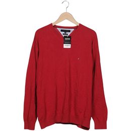 Tommy Hilfiger Pullover Herren Gr&ouml;&szlig;e XXXL Second Hand rot