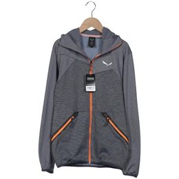 Salewa Kapuzenpullover Herren Größe M Second Hand grau