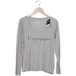 Napapijri Langarmshirt Damen Gr&ouml;&szlig;e M Second Hand grau