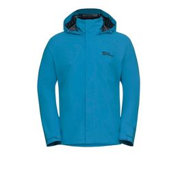 Jack Wolfskin Outdoor jacket male Blue size 4XL