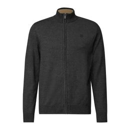 Street One MEN Strickjacke Herren Größe XL anthrazit