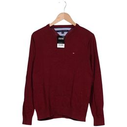 Tommy Hilfiger Pullover Herren Größe S Second Hand bordeaux