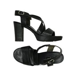 Paul Green Sandalen Damen Größe 38.5 Second Hand schwarz