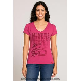 EDC by Esprit T-Shirt Damen Größe L Second Hand pink