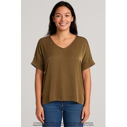 Luisa Cerano T-Shirt Damen Gr&ouml;&szlig;e L Second Hand braun