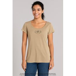 EDC by Esprit T-Shirt Damen Größe L Second Hand beige