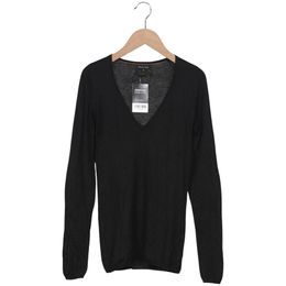 Massimo Dutti Pullover Damen Größe XXXS/XXS Second Hand schwarz