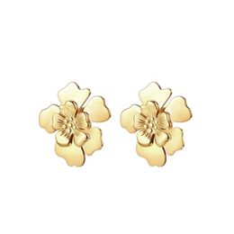 Hey Happiness Earrings 'Petal Blossom' female Gold size One Size