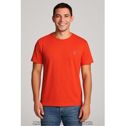 Polo Ralph Lauren T-Shirt Herren Größe L Second Hand rot
