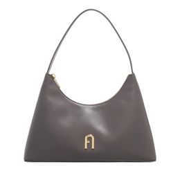 Furla Hobo Bags - Furla Diamante S Shoulder Bag - Gr. unisize - in Dunkelgrau - f&uuml;r Damen