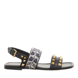 Valentino Garavani Sandalen - County Sandal - Gr. 38,5 (EU) - in Schwarz - f&uuml;r Damen