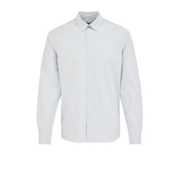 WE Fashion Button Up Shirt male size S Light blue / Off white