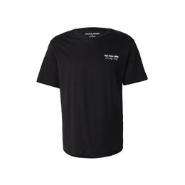 Jack & Jones Jack & Jones T-Shirt 'JJNINETY' Herren Gr&ouml;&szlig;e L schwarz / wei&szlig;