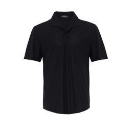 Antioch Polo Neck T-Shirt Herren Gr&ouml;&szlig;e L schwarz