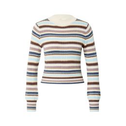 Roxy Pullover 'Play A Morning' Damen Gr&ouml;&szlig;e XS creme / himmelblau / schoko / mokka / lila
