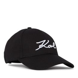 K by KARL LAGERFELD Karl Lagerfeld Caps & M&uuml;tzen - K/SIGNATURE KAPPE - Gr. ONE SIZE - in Schwarz - f&uuml;r Damen