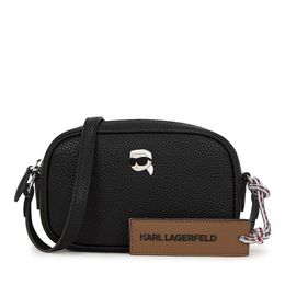 K by KARL LAGERFELD Karl Lagerfeld Crossbody Bags - Ikon Pebble Kameratasche - Gr. unisize - in Schwarz - f&uuml;r Damen