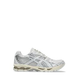 asics Low-Top Sneaker - Breathable Synthetic Leather Sneakers - Gr. 6 - in Grau - f&uuml;r Damen