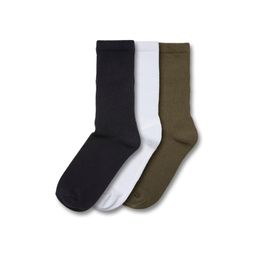 Urban Classics Socken Damen Gr&ouml;&szlig;e 43/46 khaki / schwarz / wei&szlig;