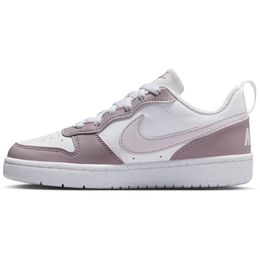 Nike Sportswear Sneaker 'Court Borough' Mädchen Größe 37.5 flieder / rosé / weiß