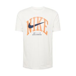 Nike Sportshirt Herren Größe XXL navy / orange / wollweiß