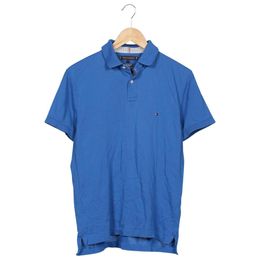 Tommy Hilfiger Poloshirt Herren Gr&ouml;&szlig;e S Second Hand blau