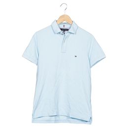 Tommy Hilfiger Poloshirt Herren Gr&ouml;&szlig;e S Second Hand hellblau