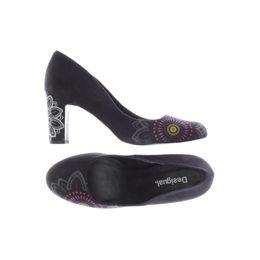 Desigual Pumps Damen Gr&ouml;&szlig;e 36 Second Hand schwarz