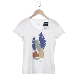 Tom Tailor T-Shirt Damen Gr&ouml;&szlig;e S Second Hand wei&szlig;