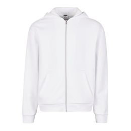 Urban Classics Sweatjacke Herren Gr&ouml;&szlig;e L silber / wei&szlig;