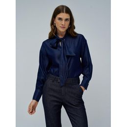 Salsa Jeans Bluse Damen Gr&ouml;&szlig;e XS blue denim