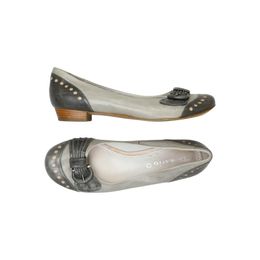 Tamaris Ballerina Damen Größe 40 Second Hand grau