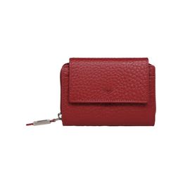 VLD VOi Leather Design Hirsch Hilary Geldbörse RFID Leder 14 cm in granat | Gr.: onesize