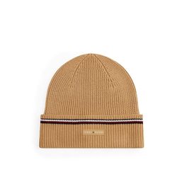 Tommy Hilfiger Beanie male Beige size One Size