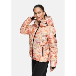 Winterjacke Marikoo "Samuiaa XVI", Damen, Gr. S, wild flower, Obermaterial: 100% Polyester; Futter: 100% Polyester; Wattierung: 100% Polyester; &Auml;rmelfutter: 100% Polyester, Jacken Winterjacke, mit Kapuze