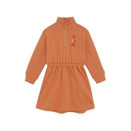 Noppies Kleid 'Palmer' M&auml;dchen Gr&ouml;&szlig;e 92 gelb / mandarine / rot / rostrot