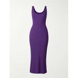 Nudyess Sommerkleid 'Melanie Maxi' Damen Größe 38/40 violettblau Winterkleid