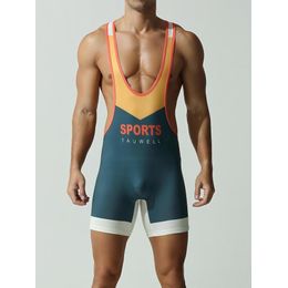 TAUWELL Sportunterhose 'Fitness Wrestling' Herren Gr&ouml;&szlig;e XXL navy