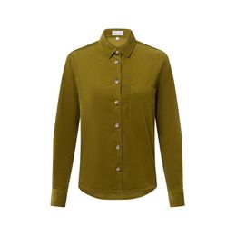 Marie Lund Cordbluse in oliv - 0034 | Gr.: 36