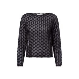 Vila Langarmshirt VIZalma in schwarz | Gr.: 34