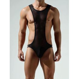 TAUWELL Sportunterhose 'Wrestling Singlet' Herren Größe XL schwarz
