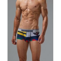 SEOBEAN Boxershorts Herren Größe L dunkelblau